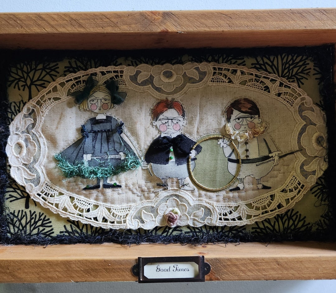 Ghastlie Children...good Times Shadowbox - Etsy