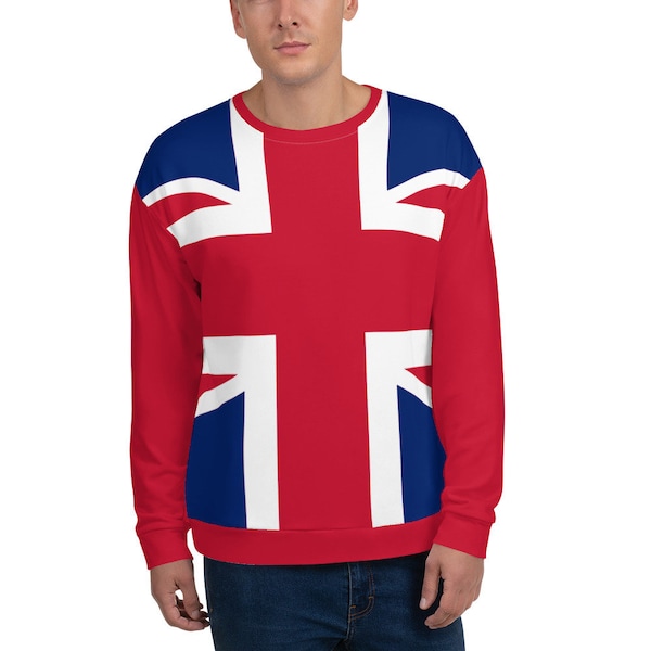 Union Jack Sweater - Etsy