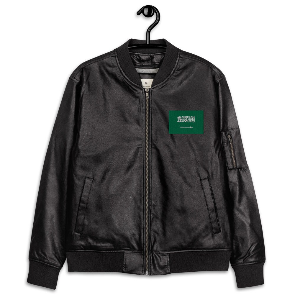 Saudi Arabia Jacket / Embroidered Flag Bomber Jacket for Women ...