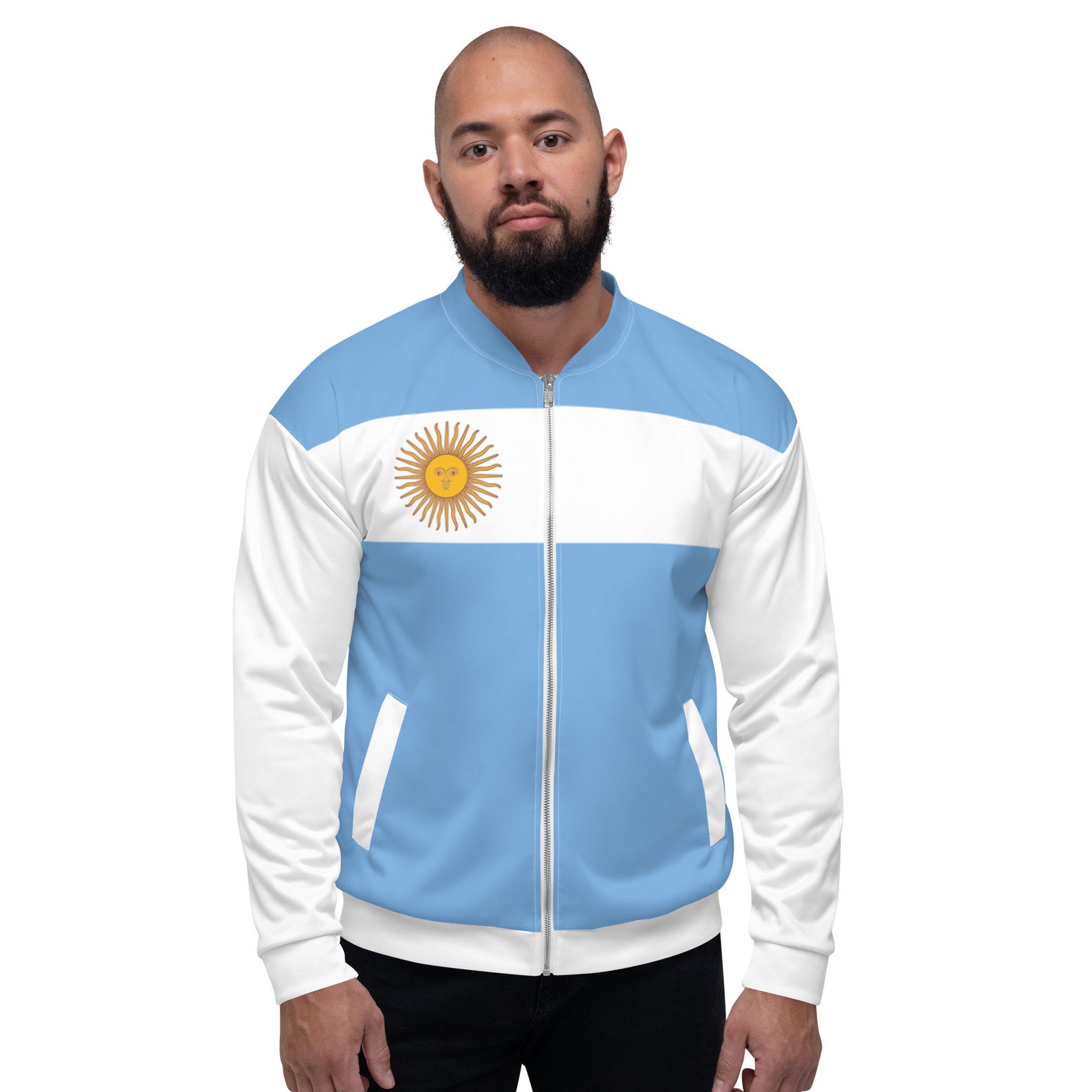 Argentina Jacket / Unisex Argentina Clothing Style / Argentina Flag - Etsy