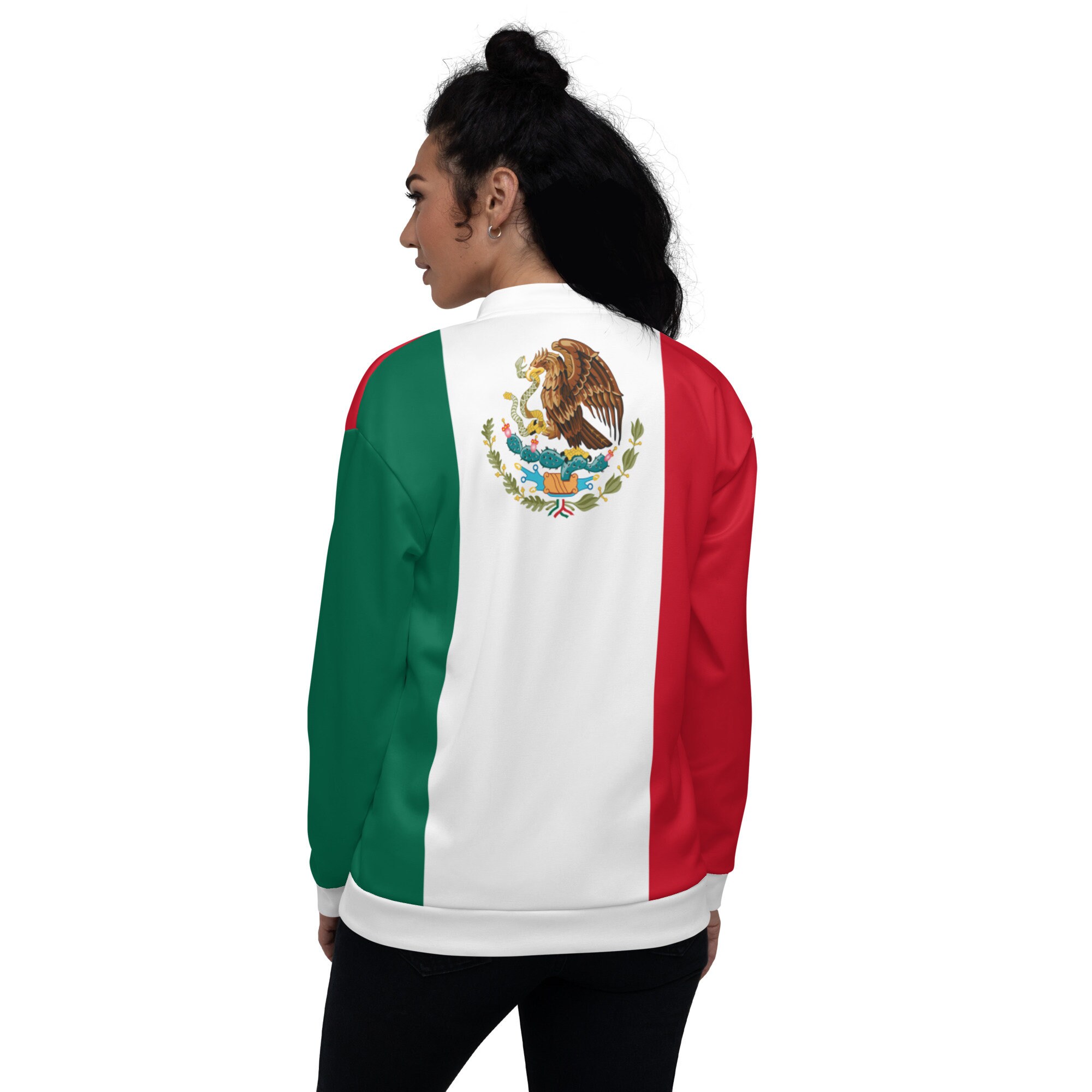 Mexican Flag Jacket / Unisex Mexico Bomber Jacket - Etsy