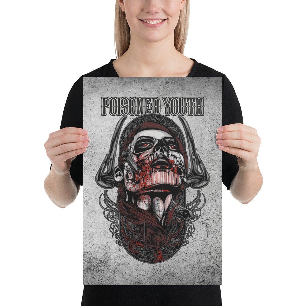 Quality Poster for Gothic Wall Decor / Gothic Wall Art / Goth Stuff ...