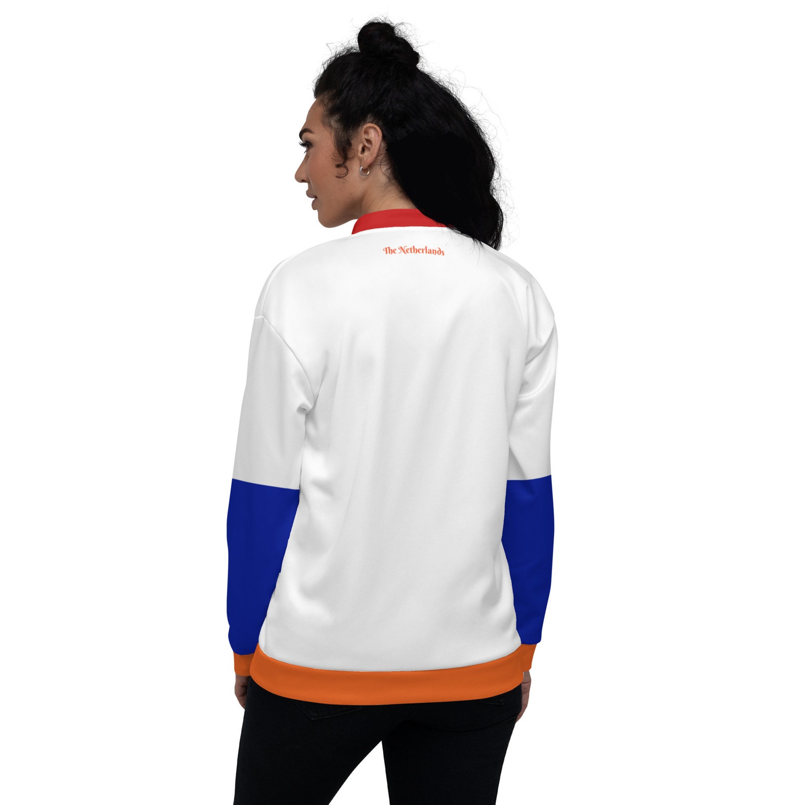 The Netherlands Jacket / Unisex Bomber Jacket Netherlands Flag Colours ...