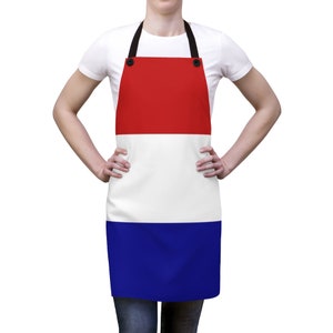 Flag Cooking Apron / Netherlands Apron / Dutch Flag Apron / Dutch Gift ...