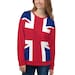 Union Jack Sweater / Union Jack Clothing / Union Jack Gift / Union Jack ...