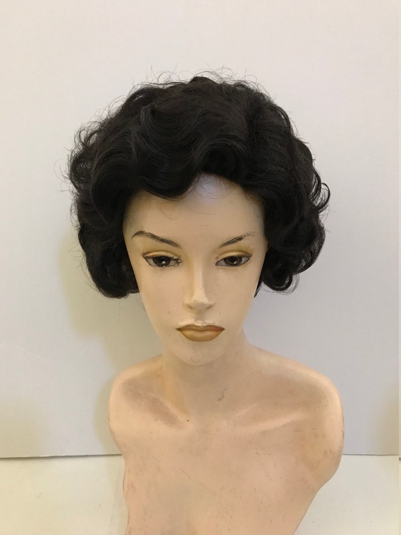 Short Finger Wave Styled Wig | Etsy