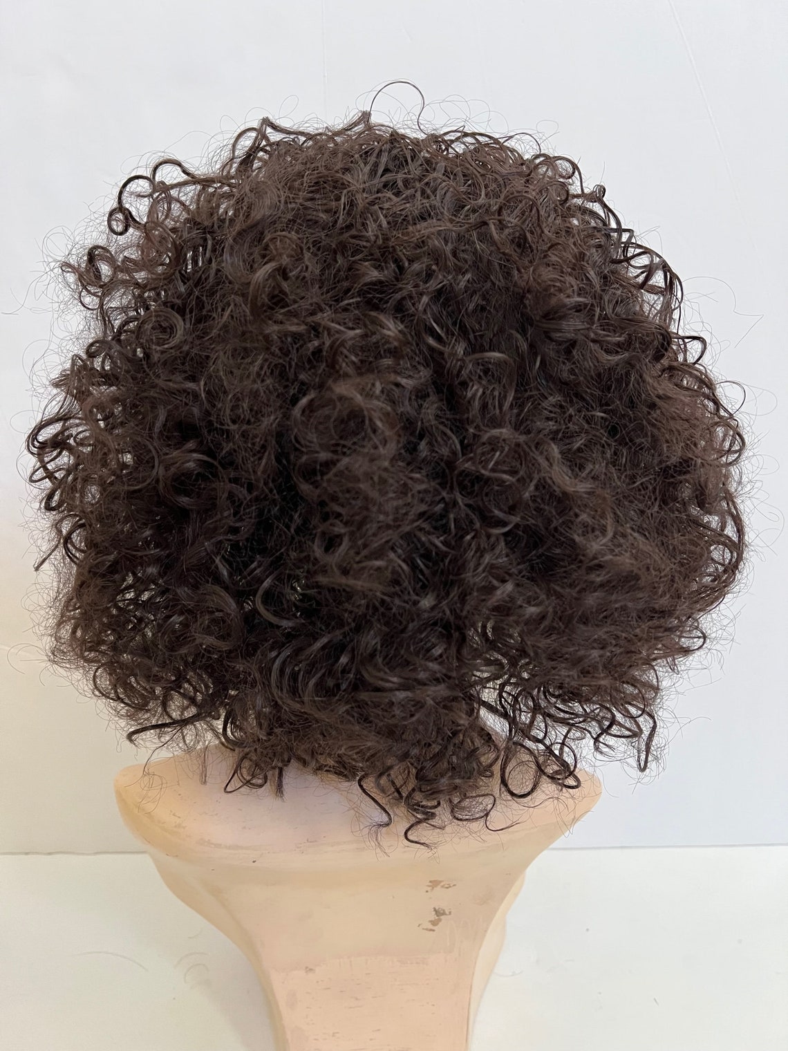 Short Jheri Curl Lace Front Wig - Etsy