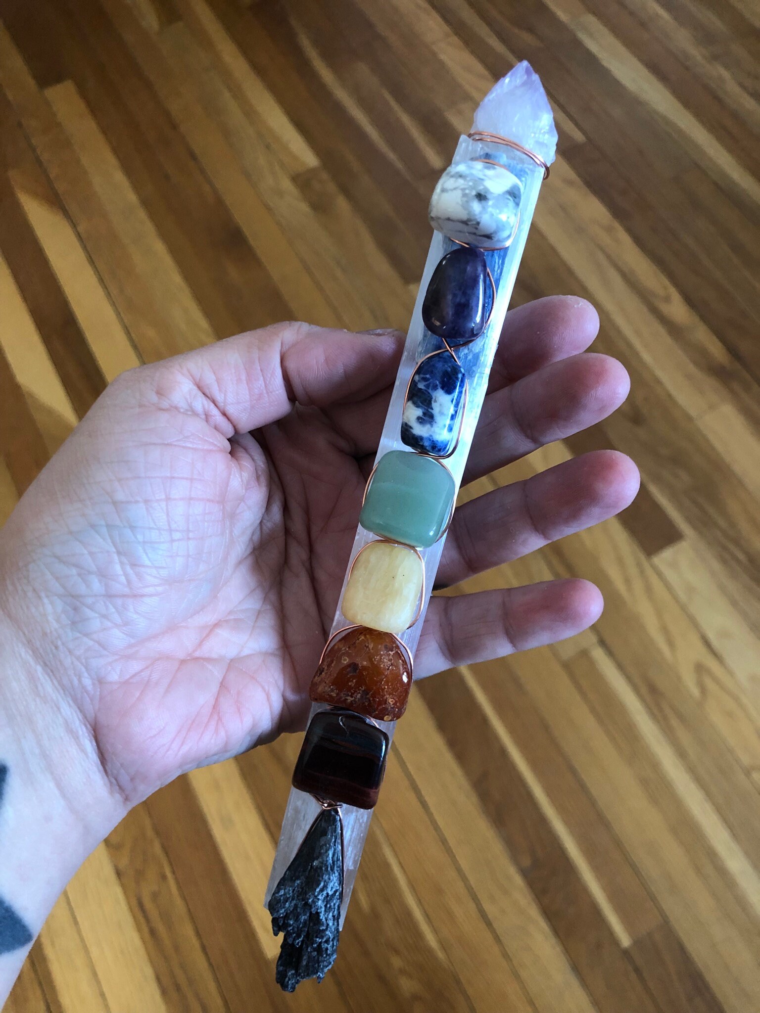 Reiki Attuned Energy Wand - Etsy