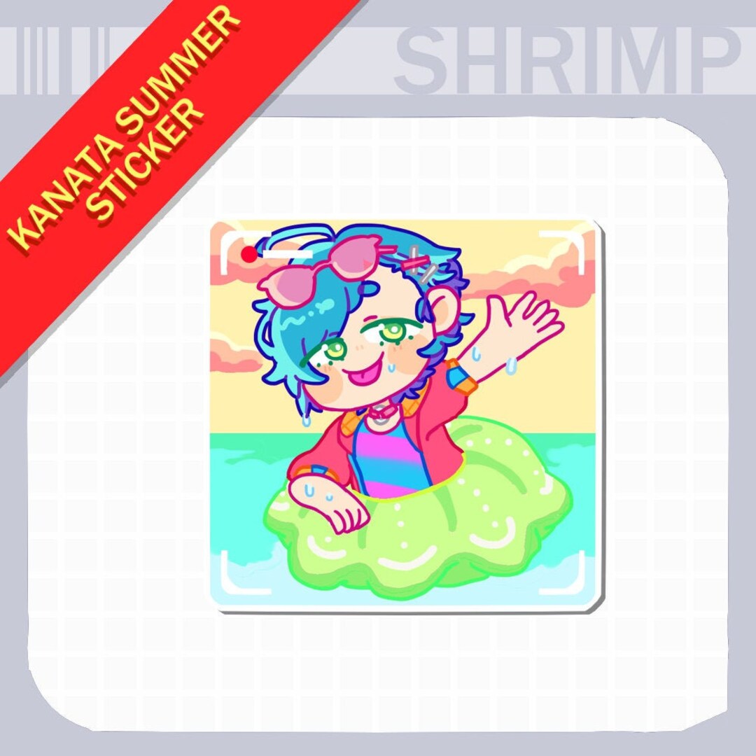 Enstars: Summer Kanata sticker - Etsy