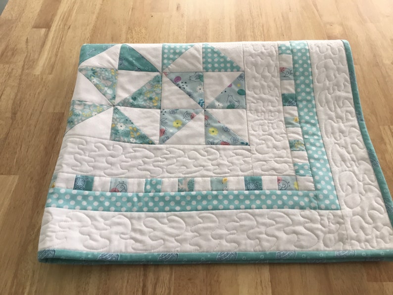 Handmade Nursery Blanket Baby Quilt, Baby Play Mat, New Baby Gift. - Etsy
