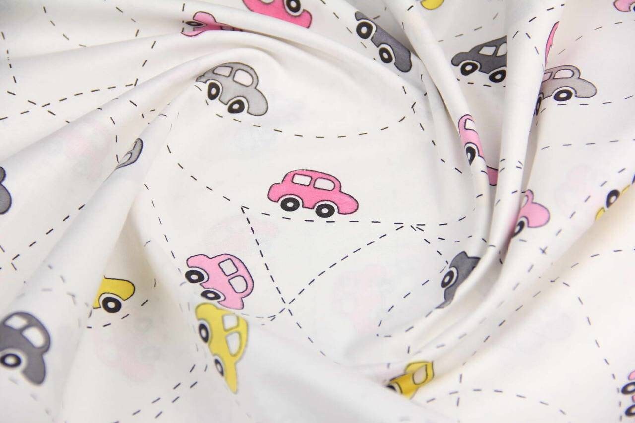 Cars Fabric Yellow Fabric Black Fabric Fabric Pink Fabric - Etsy