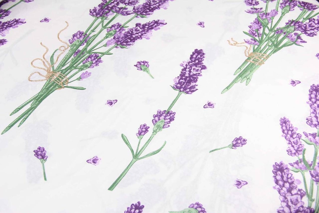 Lavender Purple Fabric, Home Fabric, Bedding Fabric, Fabric for Adults ...