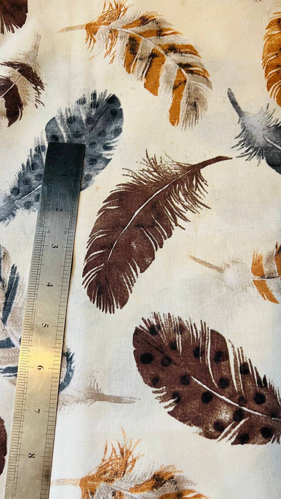 Feather Fabric, Black Feather Fabric, Brown Feather Fabric, Brown ...