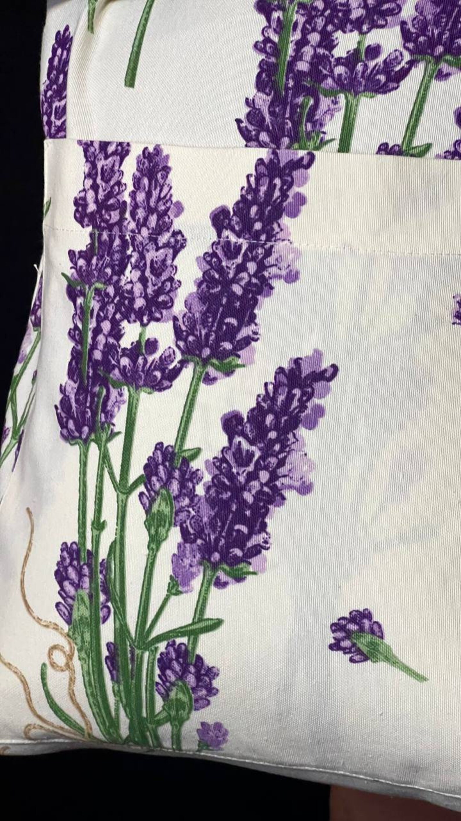 Lavender Bag , Big Shopper Bag, Washable Tote Bag, Waterproof Bag ...