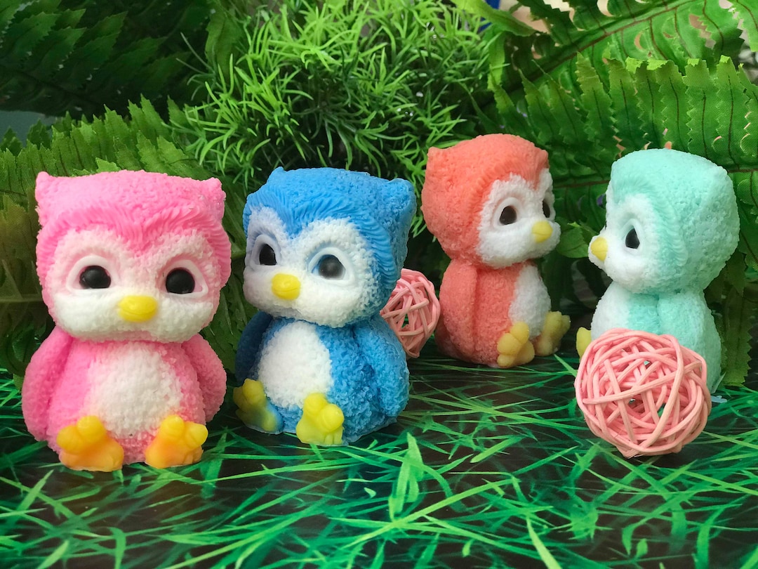 Soap Multicolored Owls, Little Owls Soap, Birthday Gift Soap, Handmade ...