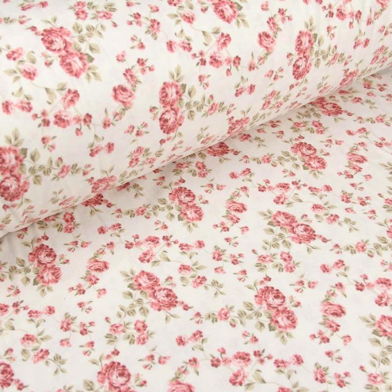 Red and Pink Flannel Fabric - Etsy UK
