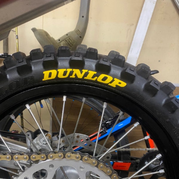 Dunlop Tire Stickers - Etsy