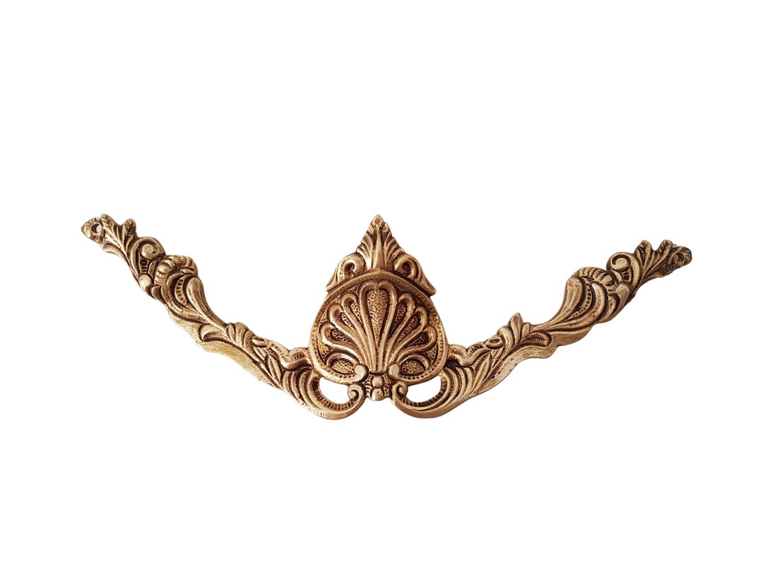 Decorative Bronze Overlay for Furniture. Pediment Ornament. - Etsy