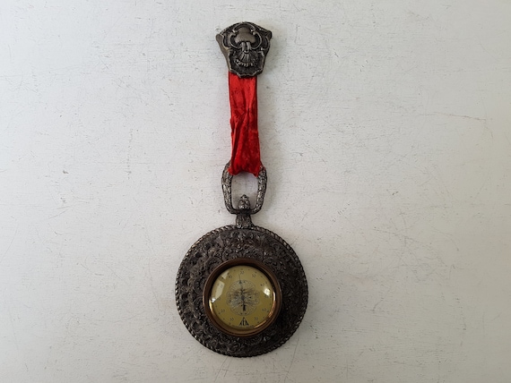 Vintage Wall Round Thermometer With a Range of Measured - Etsy