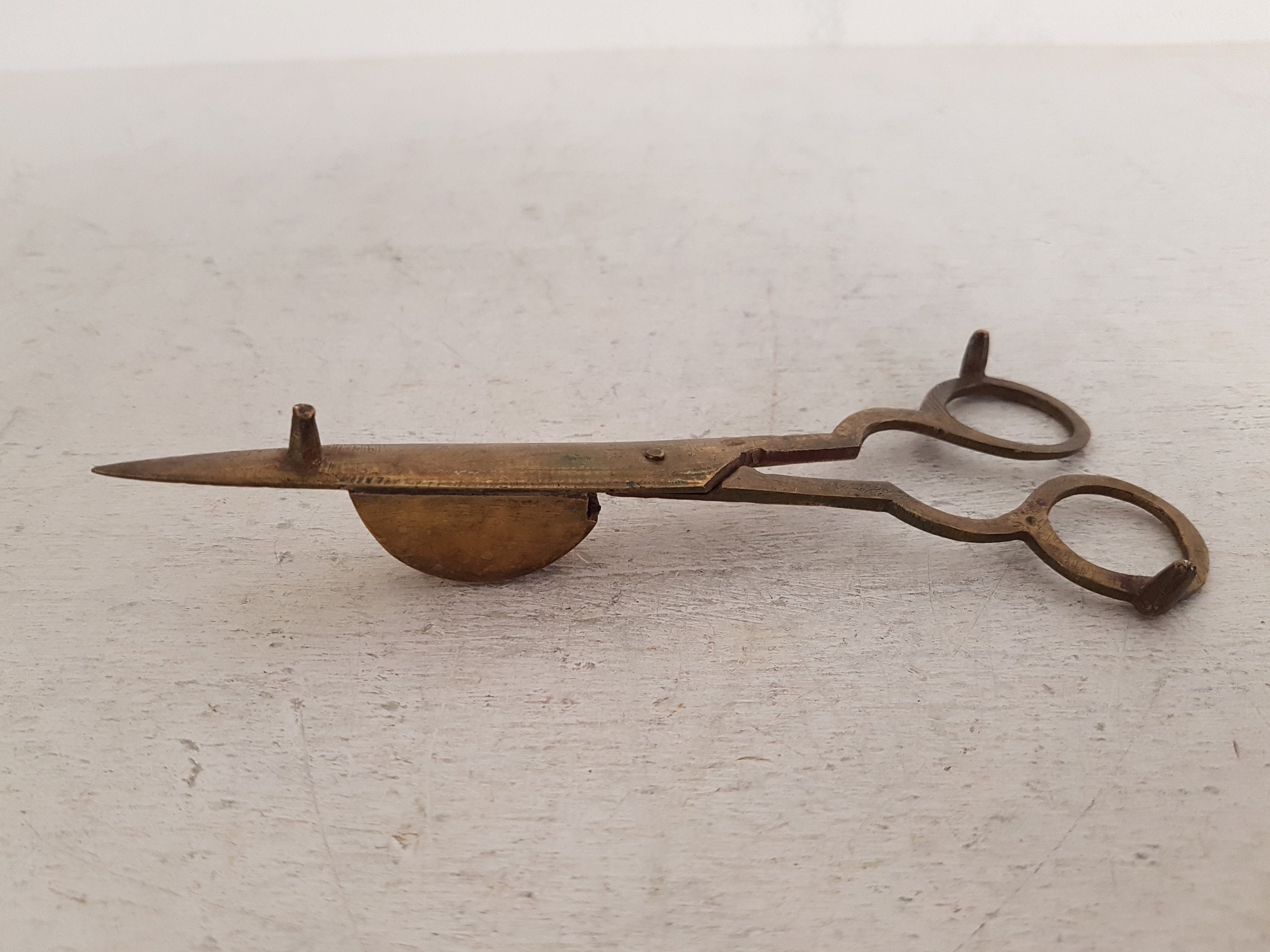 Vintage Brass Scissors for Extinguishing a Candle. Scissors - Etsy