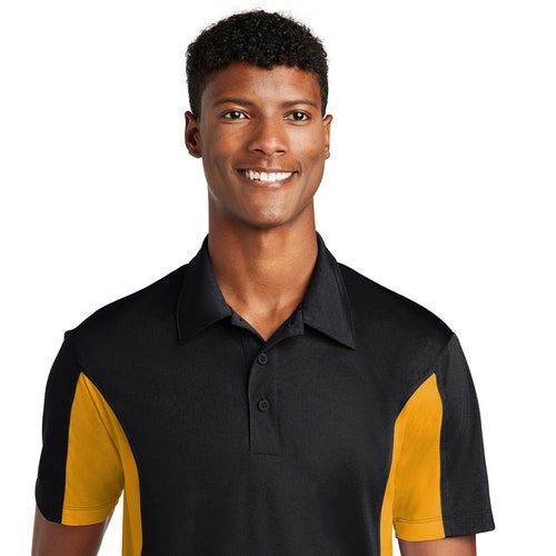 Custom Embroider Team Performance Polo Shirt Two Tone Shirt | Etsy