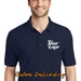 Custom Embroidery on ST650 Sport-tek Micropique Sport-wick Polo - Etsy