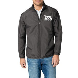 Custom Embroidered Men's Zephyr Full-zip Golf Jacket Personalized for ...