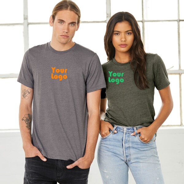 Custom Logo T Shirts - Etsy