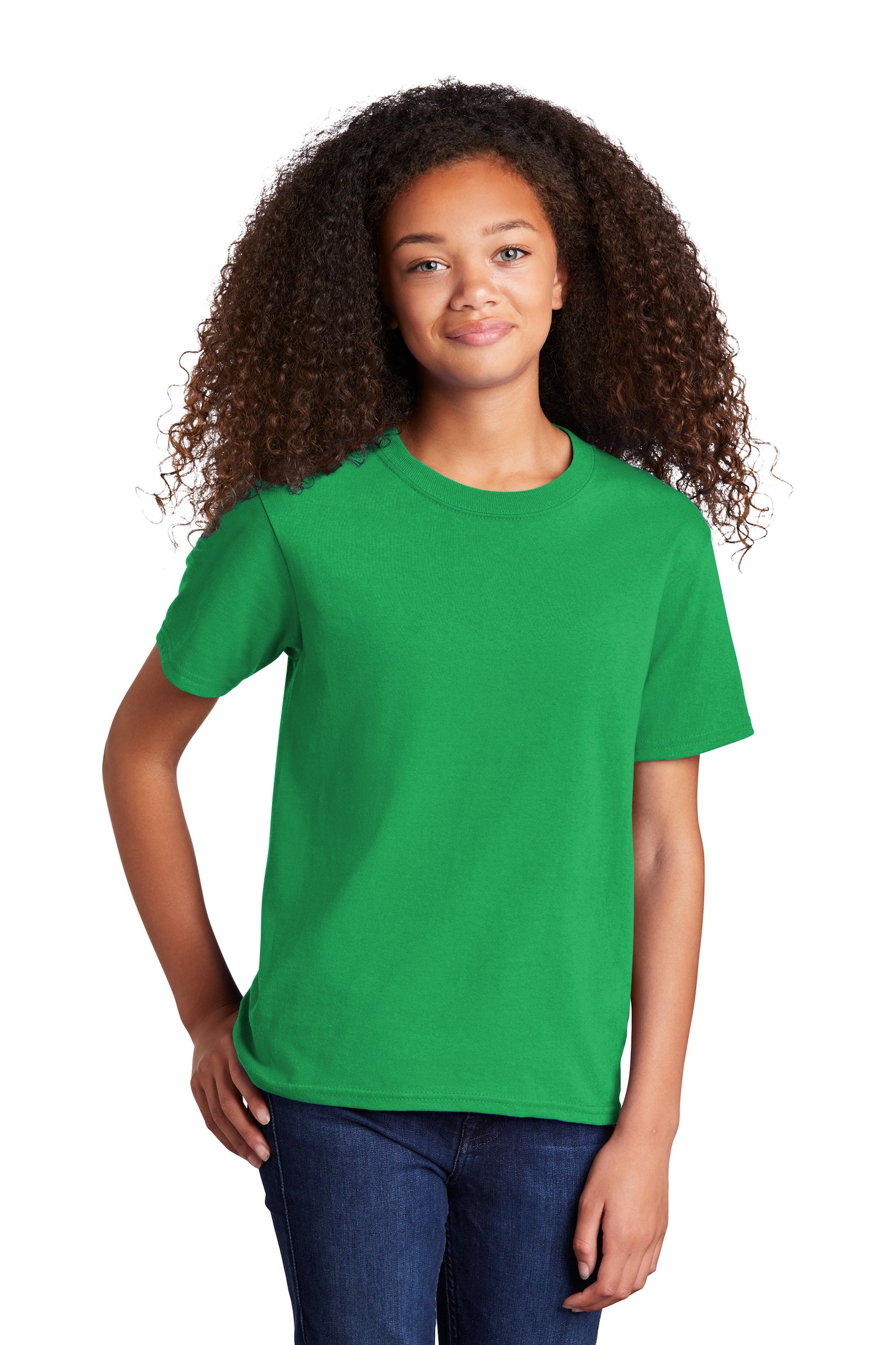 Custom Embroidered Youth Kids Sized T-shirt Tees - Free Logo Digitizing ...