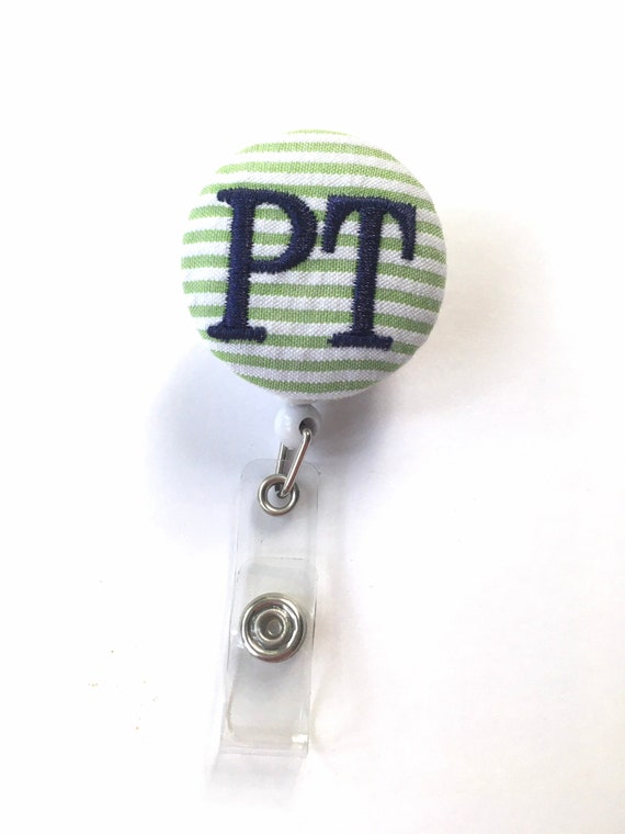 PT month Physical Therapy badge reel PT badge holder | Etsy