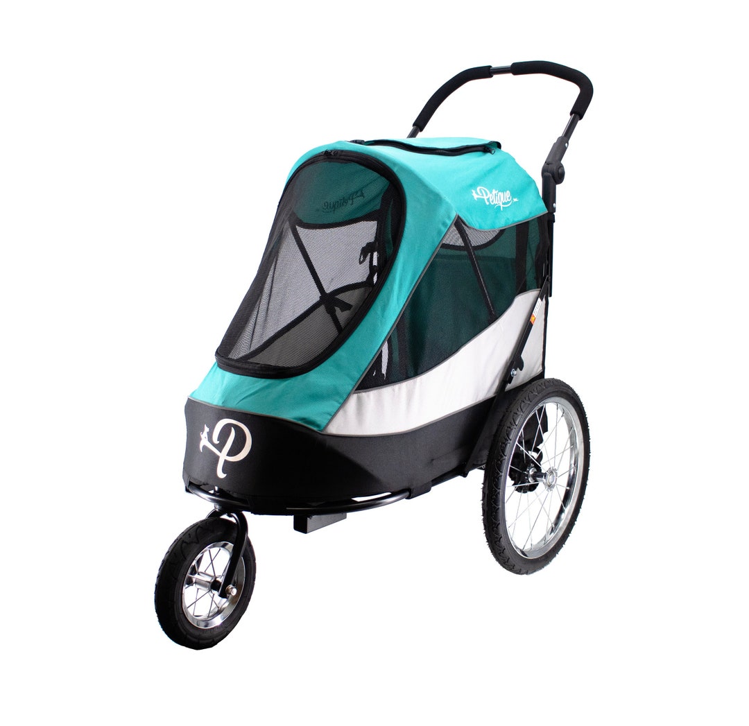PETIQUE Trailblazer Pet Jogger Neptune teal Equipped With Shock ...