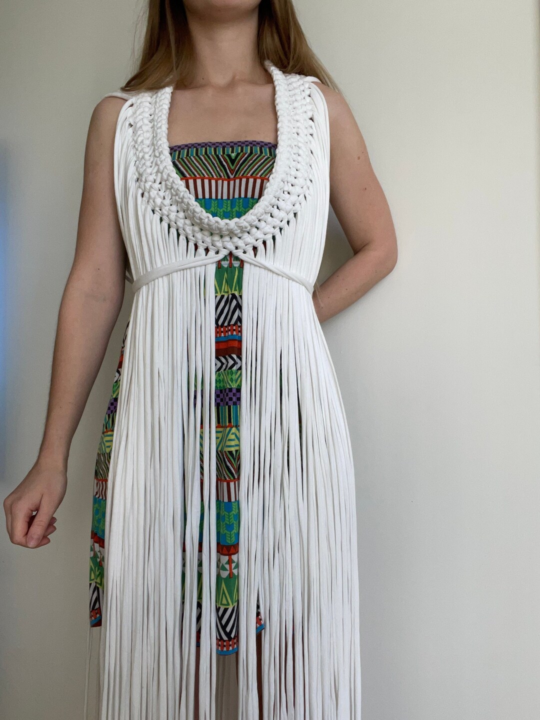 Robe en macramé couverture en macramé jupe en macramé jupe - Etsy France