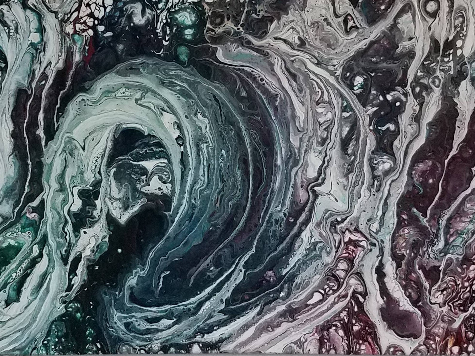 Delusion Original Abstract Painting Wall Decor Acrylic on | Etsy