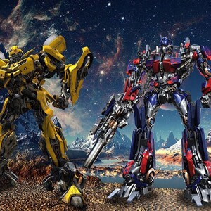 Mural Wallpaper Transformers 3D Photo Wallpaper Custom Wall Mural ...
