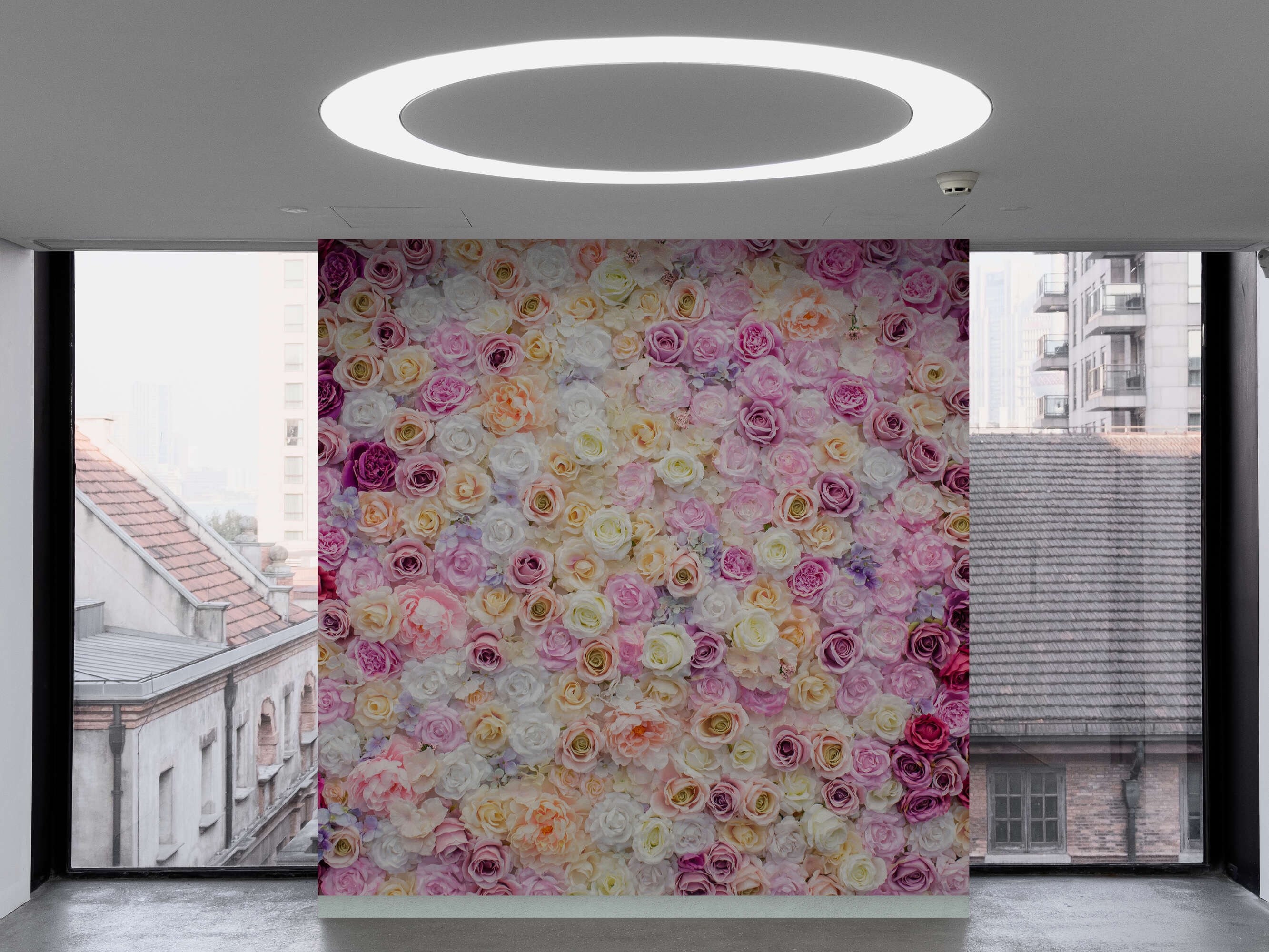 Greenery Back Drop Flower Wall Photo Booth Flower Selfie Wall Photo ...