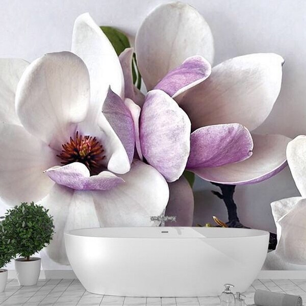 Magnolia Mural - Etsy