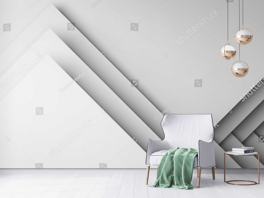 3D Photo Wall Paper 3d Geometric Wall Mural Geometric 3d Wall Mural 3d ...