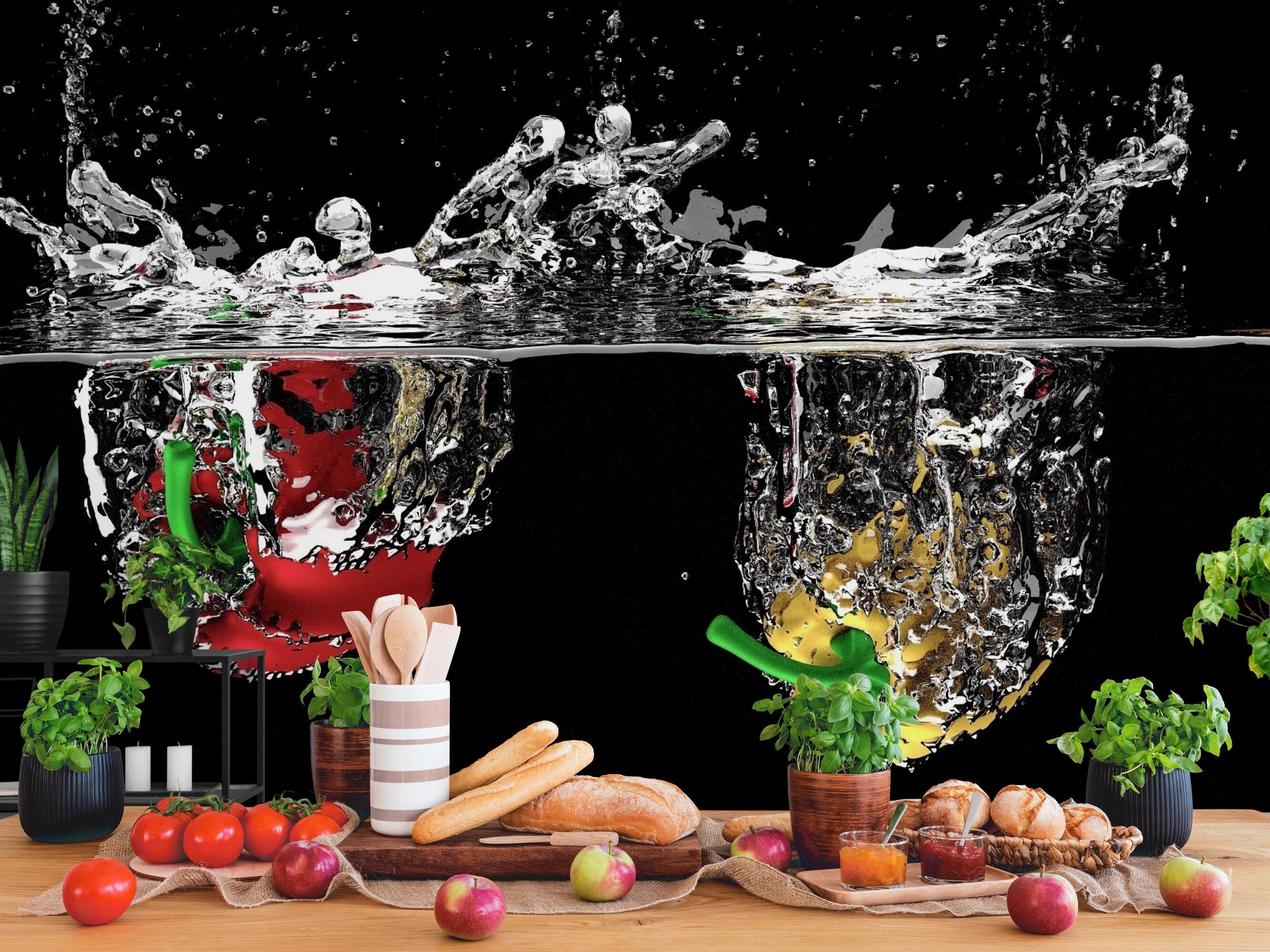 Growing Vegetables Mural