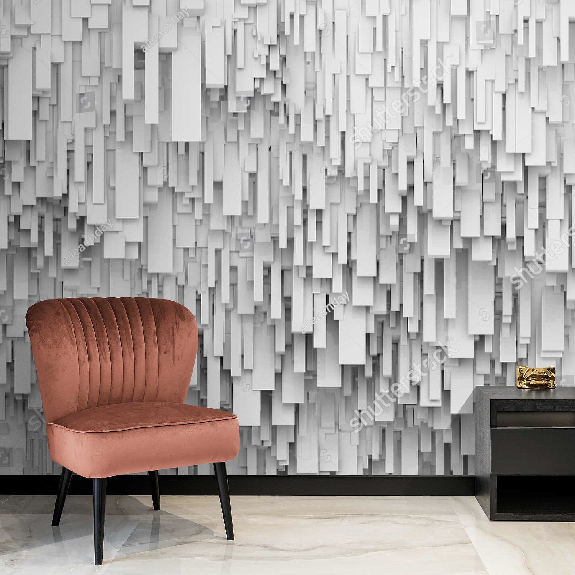 White Abstract Self Adhesive Photo Mural Adhesive Wallpaper - Etsy