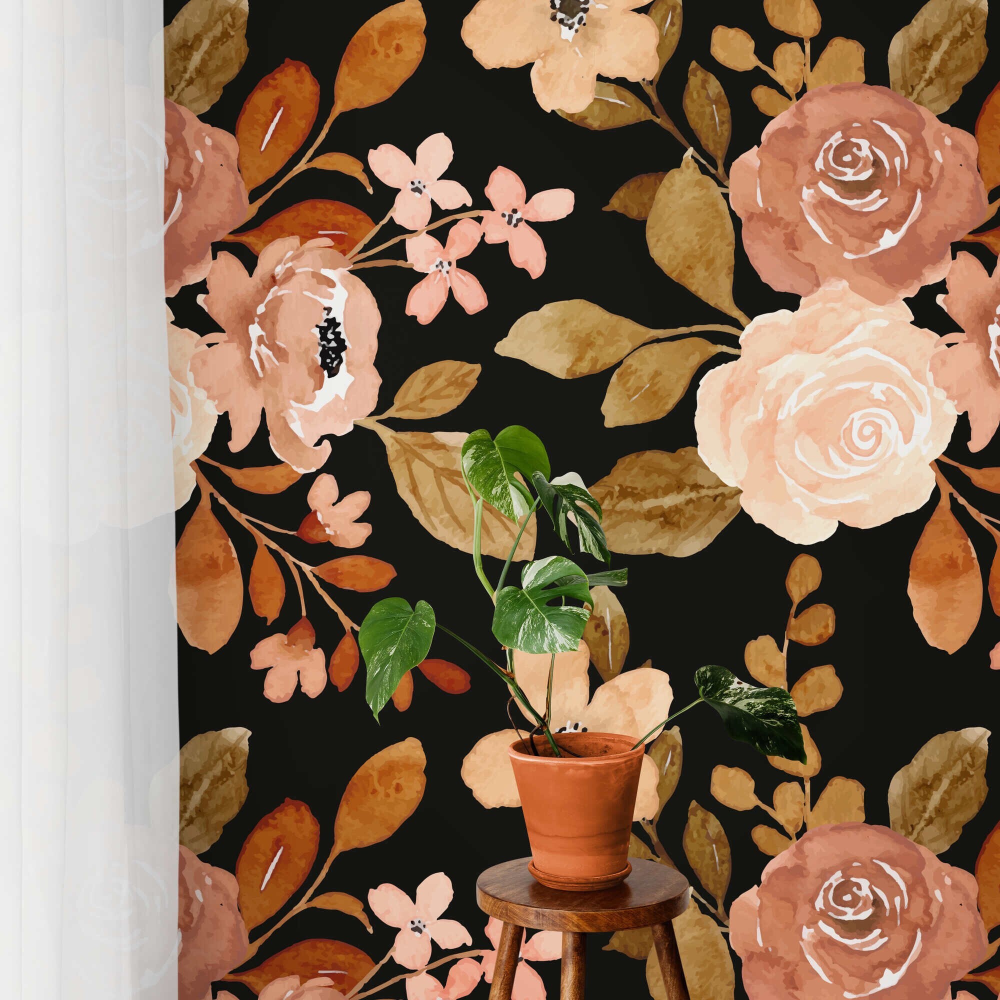 Flower art wallpaper floral art wallpaper flower wallpaper art art ...