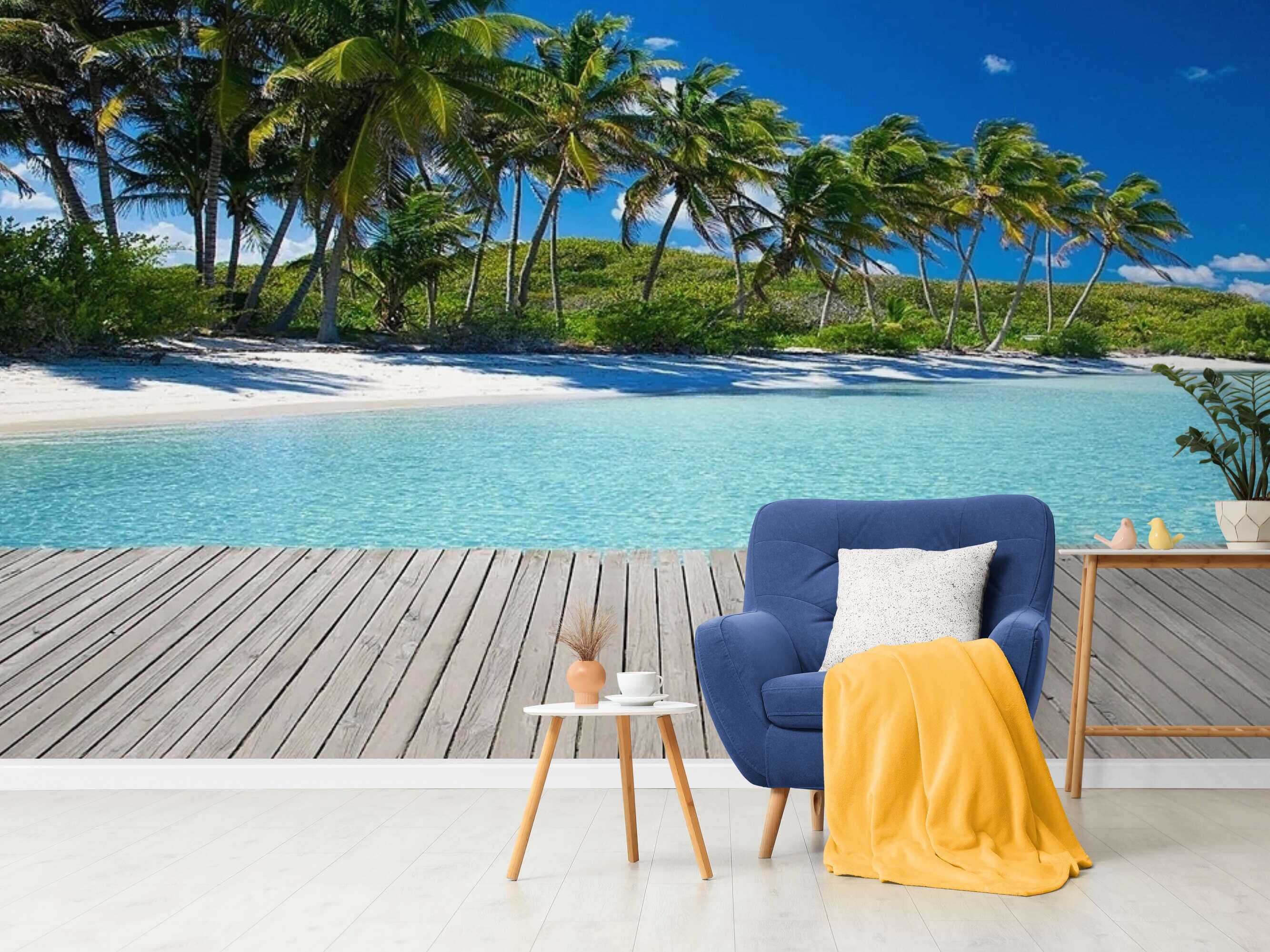 Nature Peel and Stick Wallpaper Nature Wall Mural Wall Paper Tropical ...