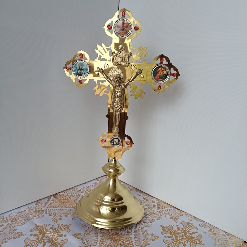 Crucifix Altar Cross for the Temple - Etsy