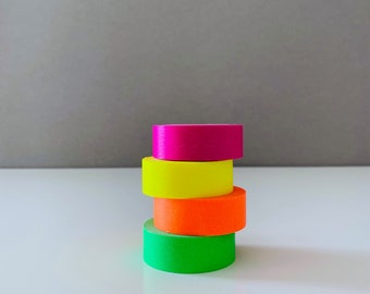 Neon Washi Tape - Etsy