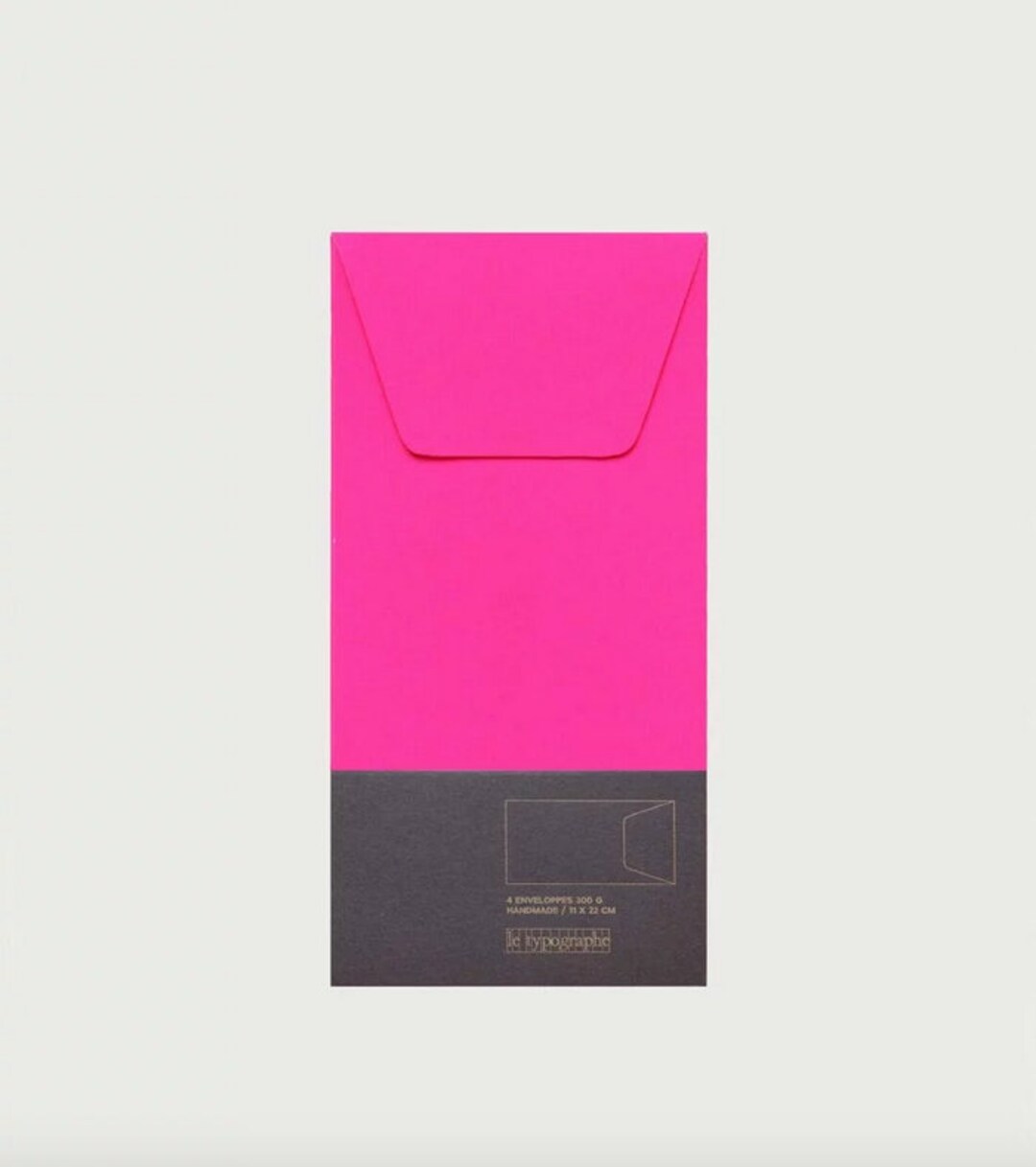 4 DL Envelopes US Format 22 X 11 Cm, Neon Pink, Envelope Neon ...