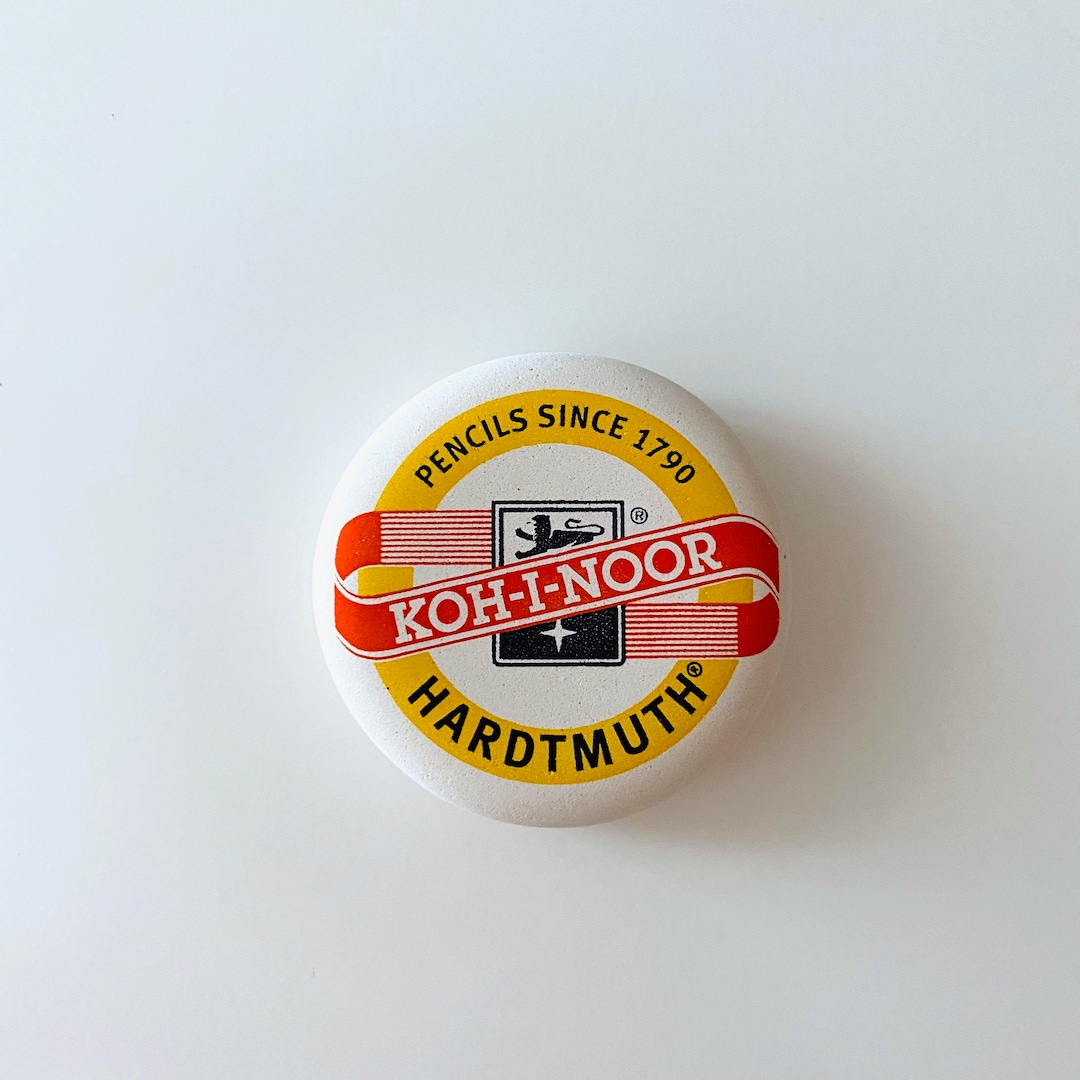 Rubber Eraser, Eraser Round 41 Mm, Eraser, Retro Stationery, for ...