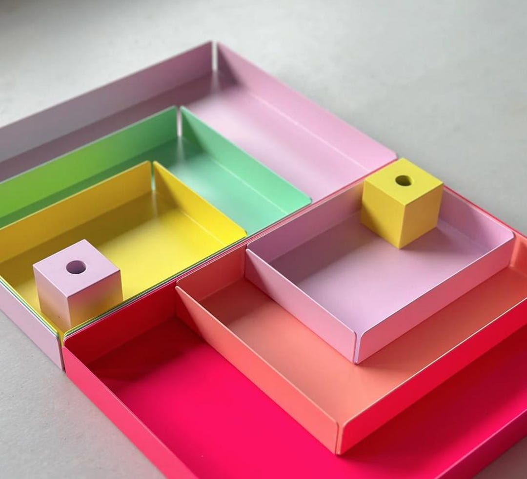 Metal Tray Desk, Tray DIN A6, A5, A4, Desk Set, Pen Tray - Etsy