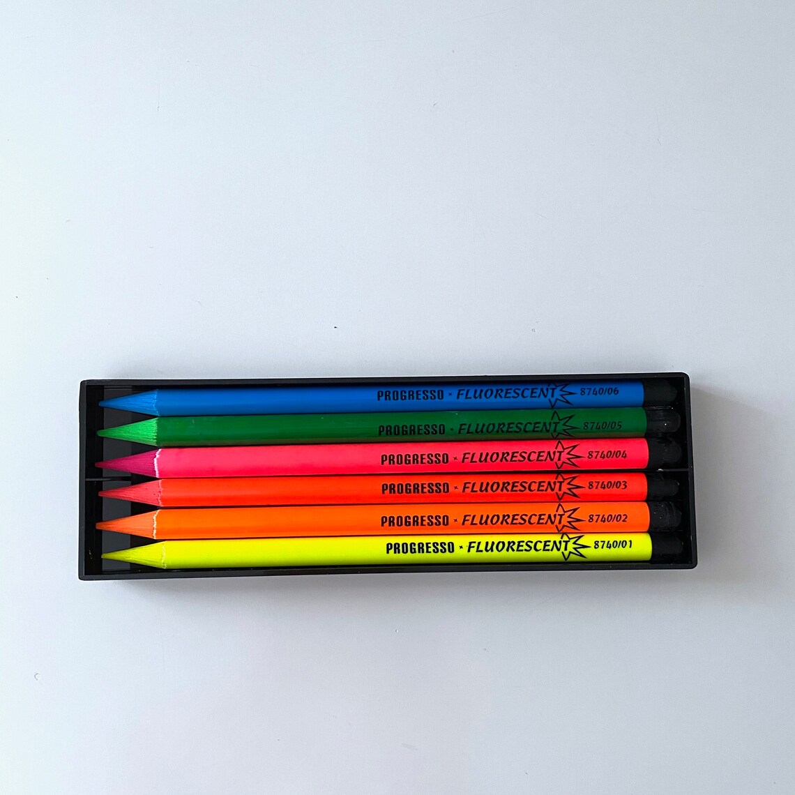Bleistifte Neon KOH-I-NOOR Progresso Stifte Neonfarbene - Etsy.de