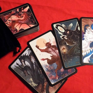 TERATO TAROT Card Deck + Book [ Lgbtqia | Monster | Teratophilia ...