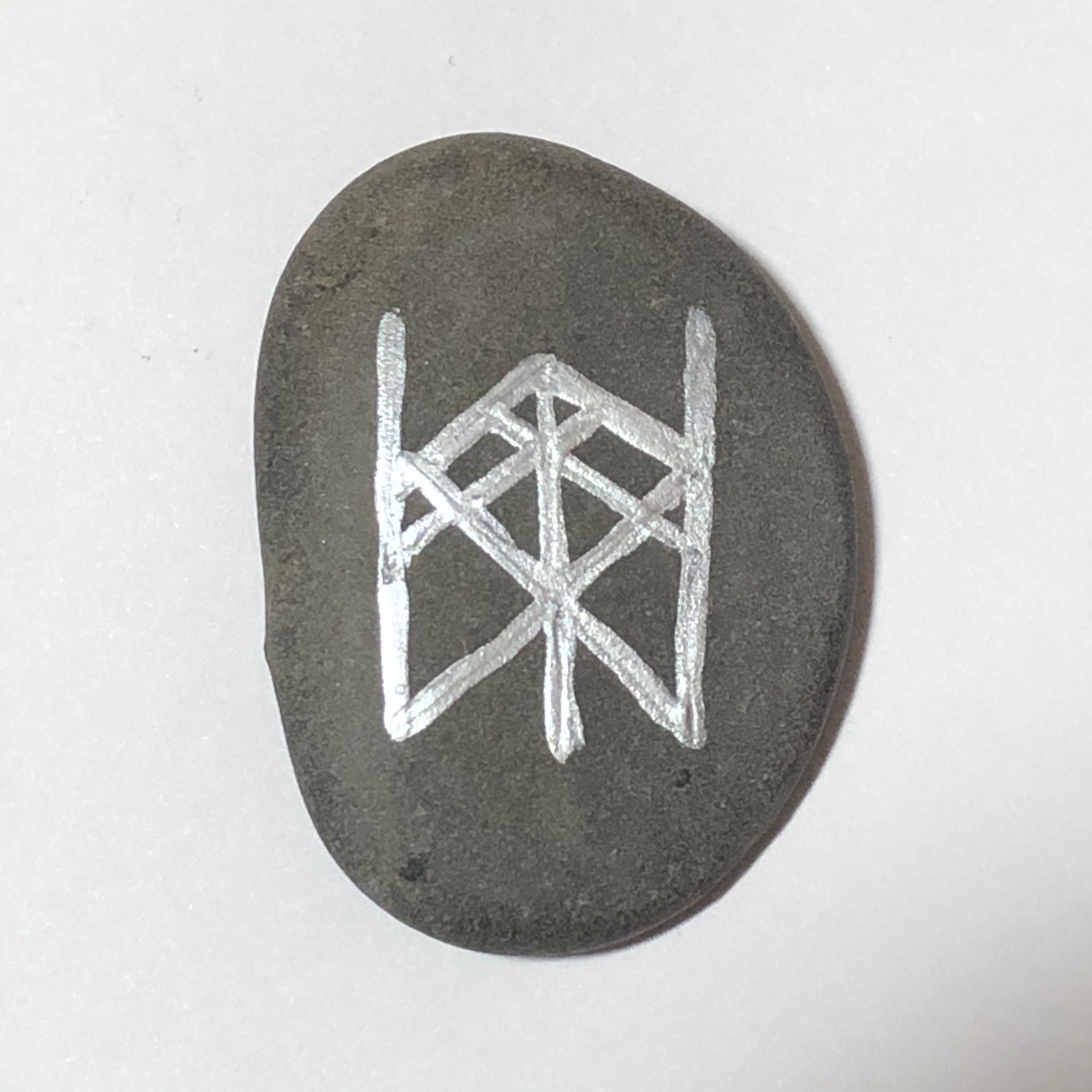 Wealth & Success Rune with Viking Prayer bind rune wealth | Etsy