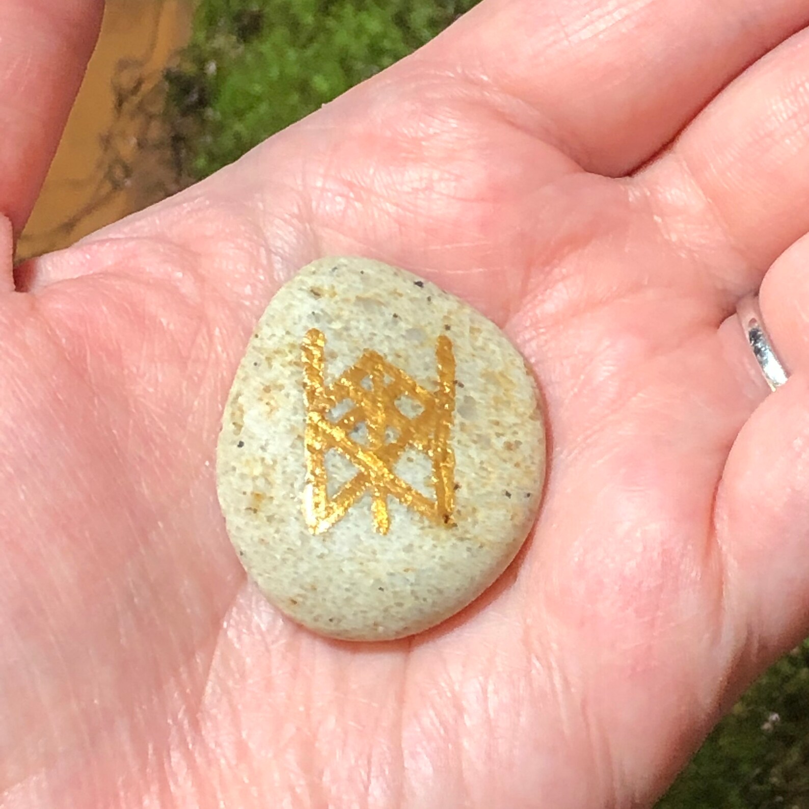 Wealth & Success Rune with Viking Prayer bind rune wealth | Etsy